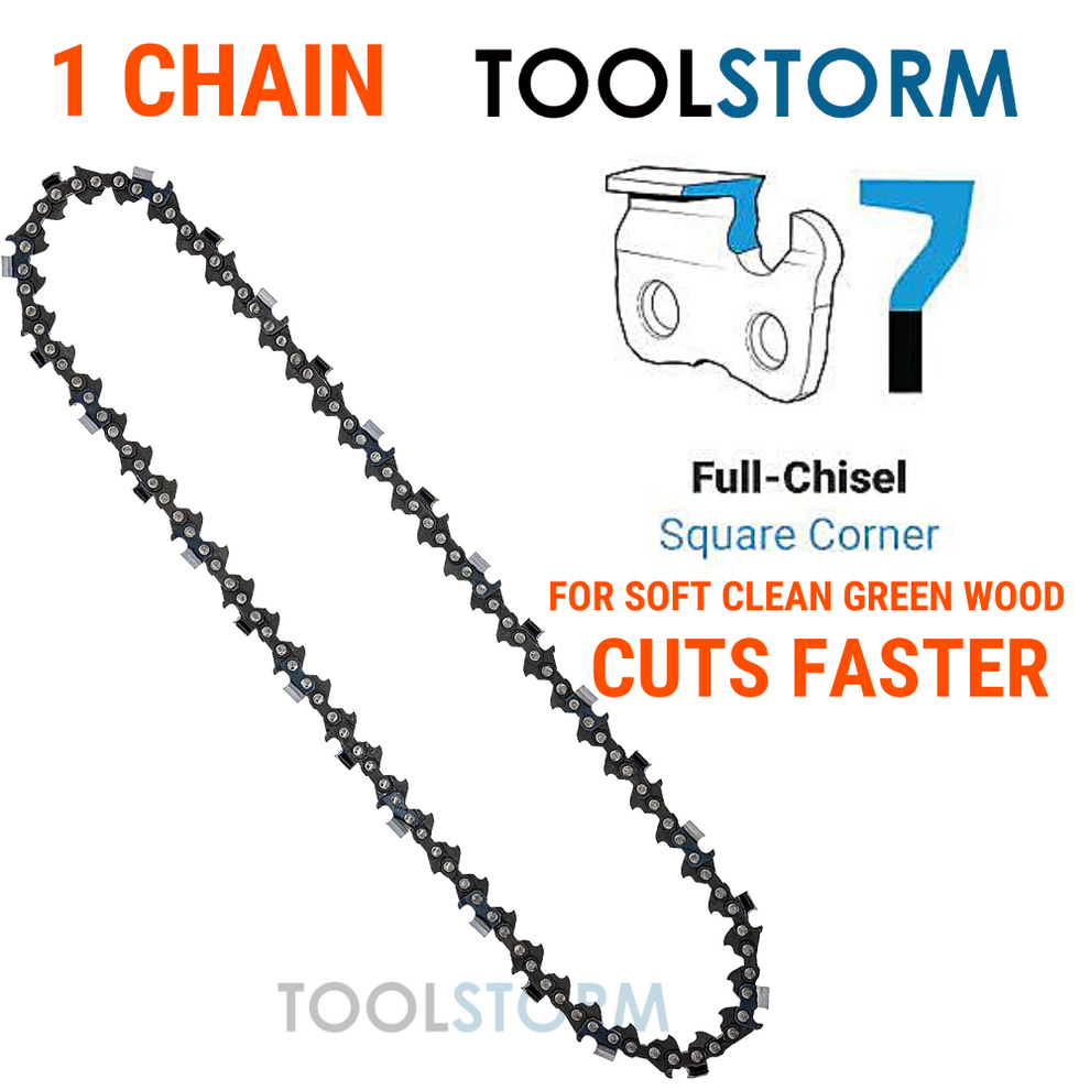 1X Chainsaw Chain 20" Full Chisel for ALDI FERREX 53CC CSP5300 for 20 ...