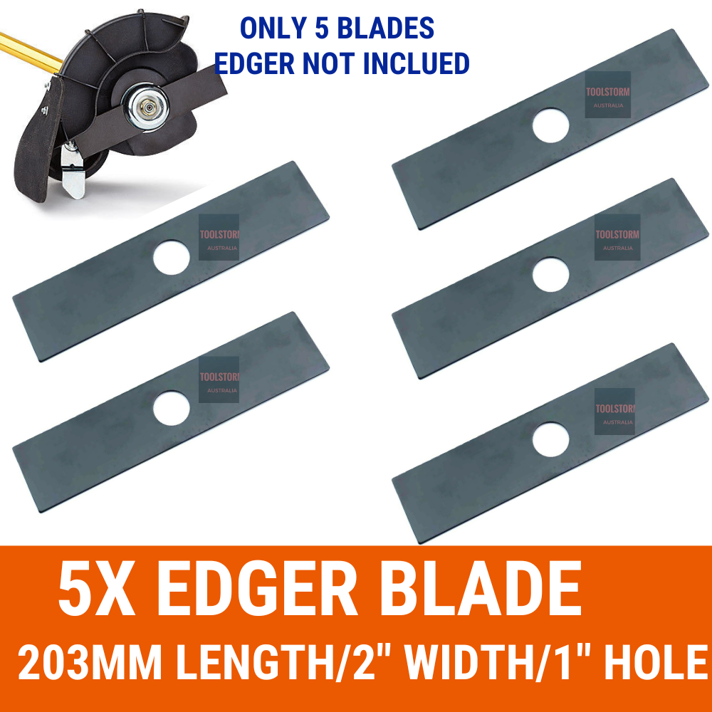 5X Lawn Grass Edger Blades Suits Makita 196750-4 (EE400MP) 203mm Edge ...