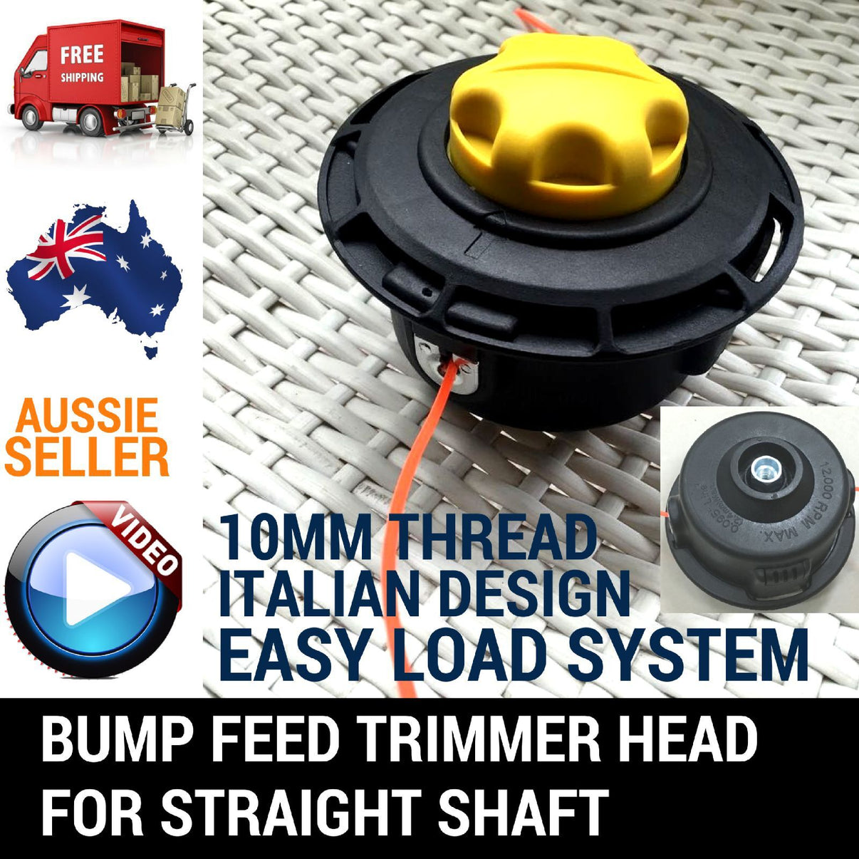 WHIPPER LINE TRIMMER Fit ALDI GARDENLINE Ferrex 4-in-1 Garden Tool 476 ...